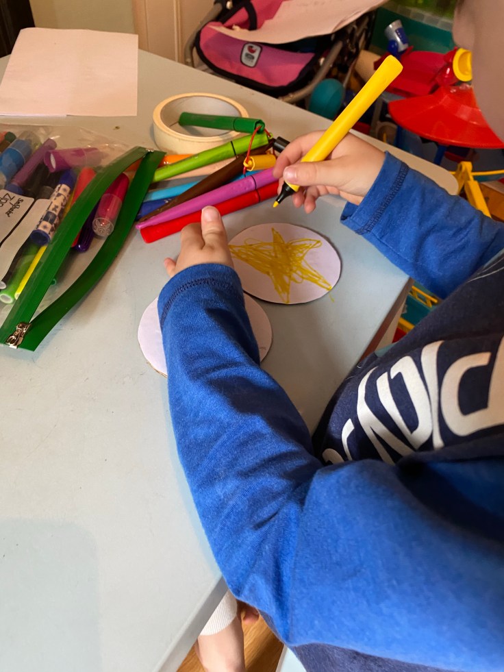 Making a DIY hand drum