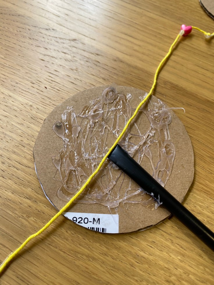 Making a DIY hand drum