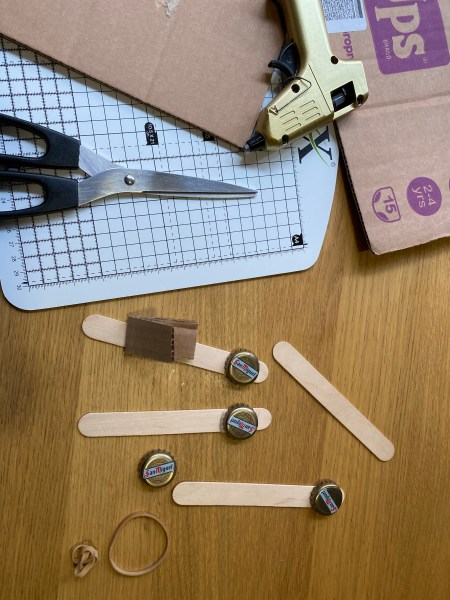 Making DIY Castanets