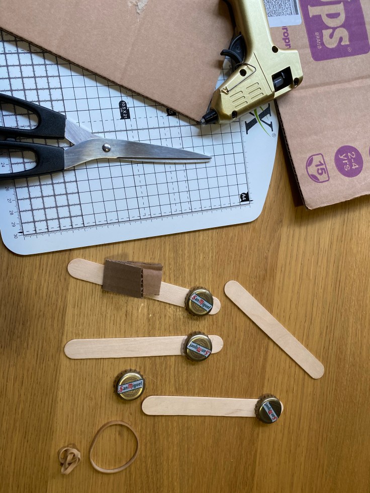 Making DIY Castanets