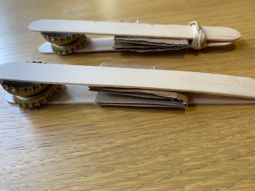 Making DIY Castanets