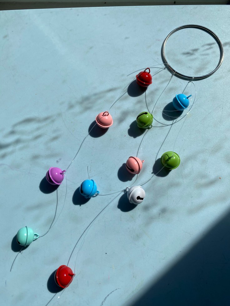DIY Windchime with bells