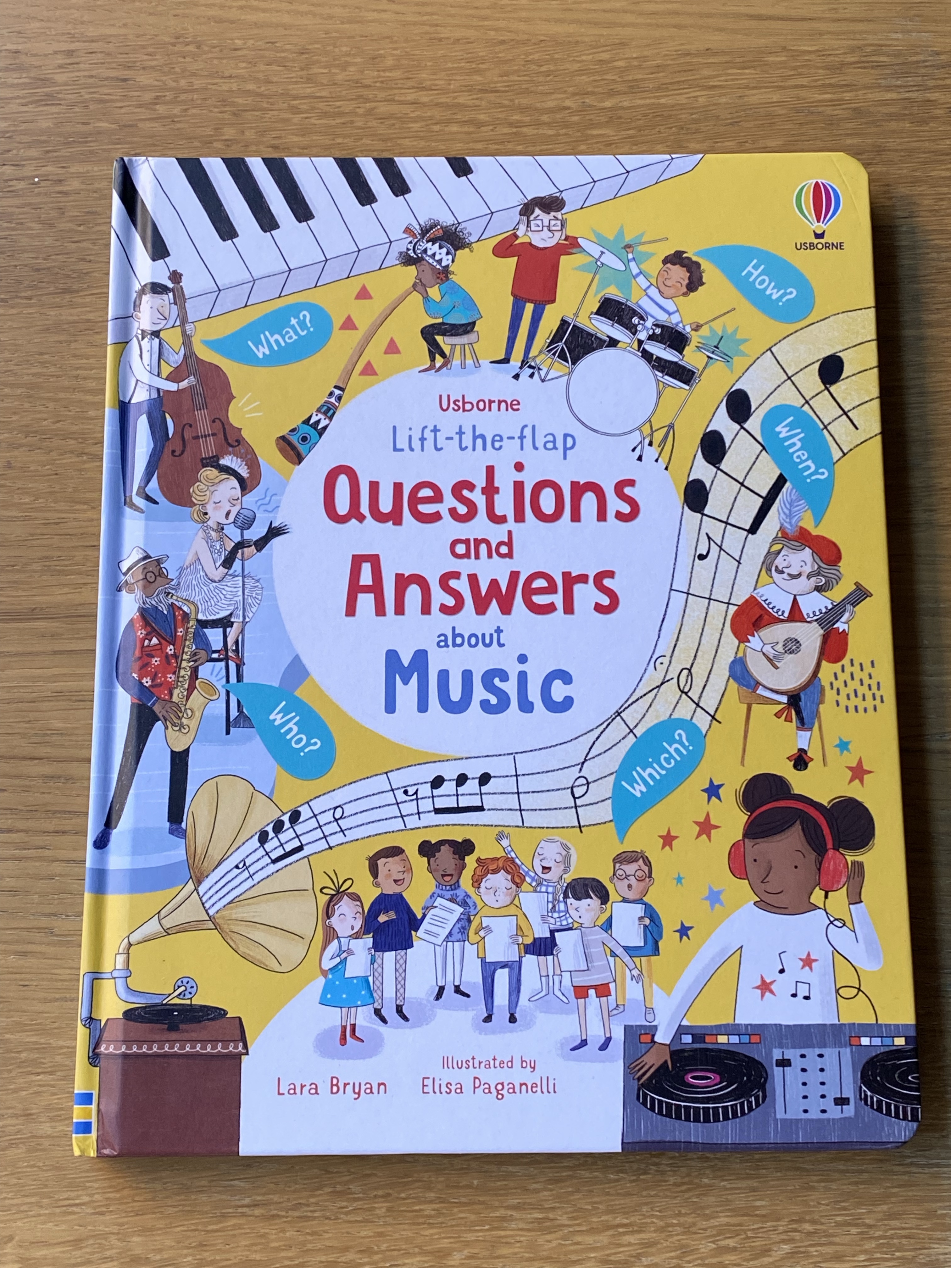 Music Book Review: Lift-the-flap Questions and Answers about Music