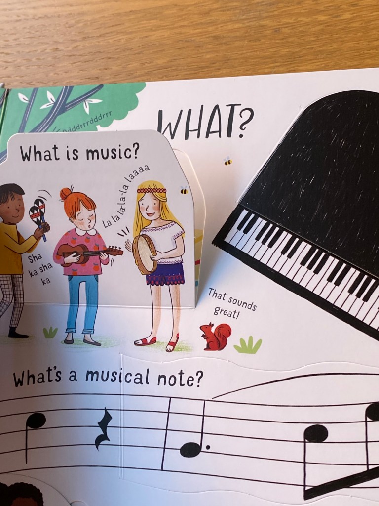 Music Book Review: Lift-the-flap Questions and Answers about Music