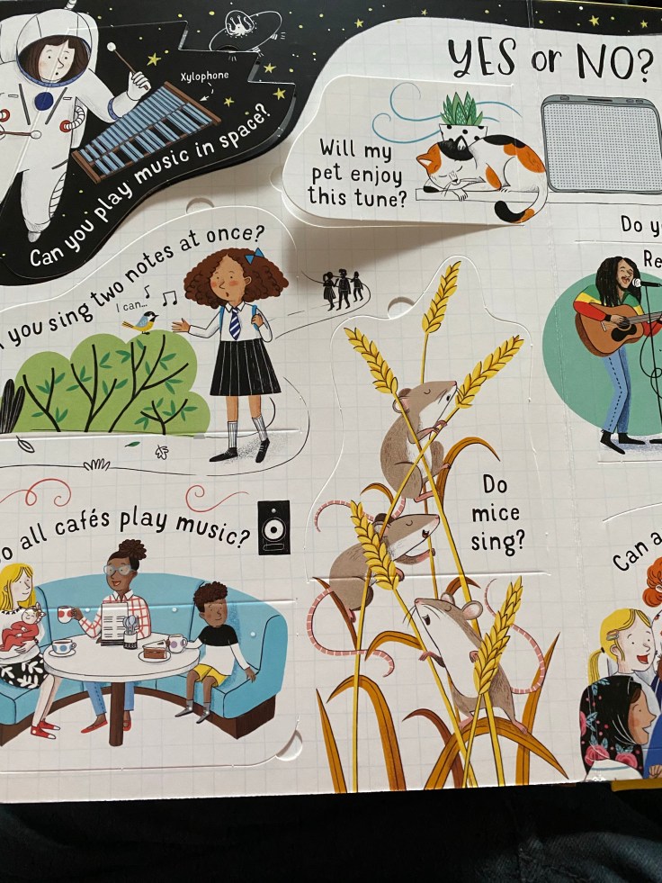 Music Book Review: Lift-the-flap Questions and Answers about Music